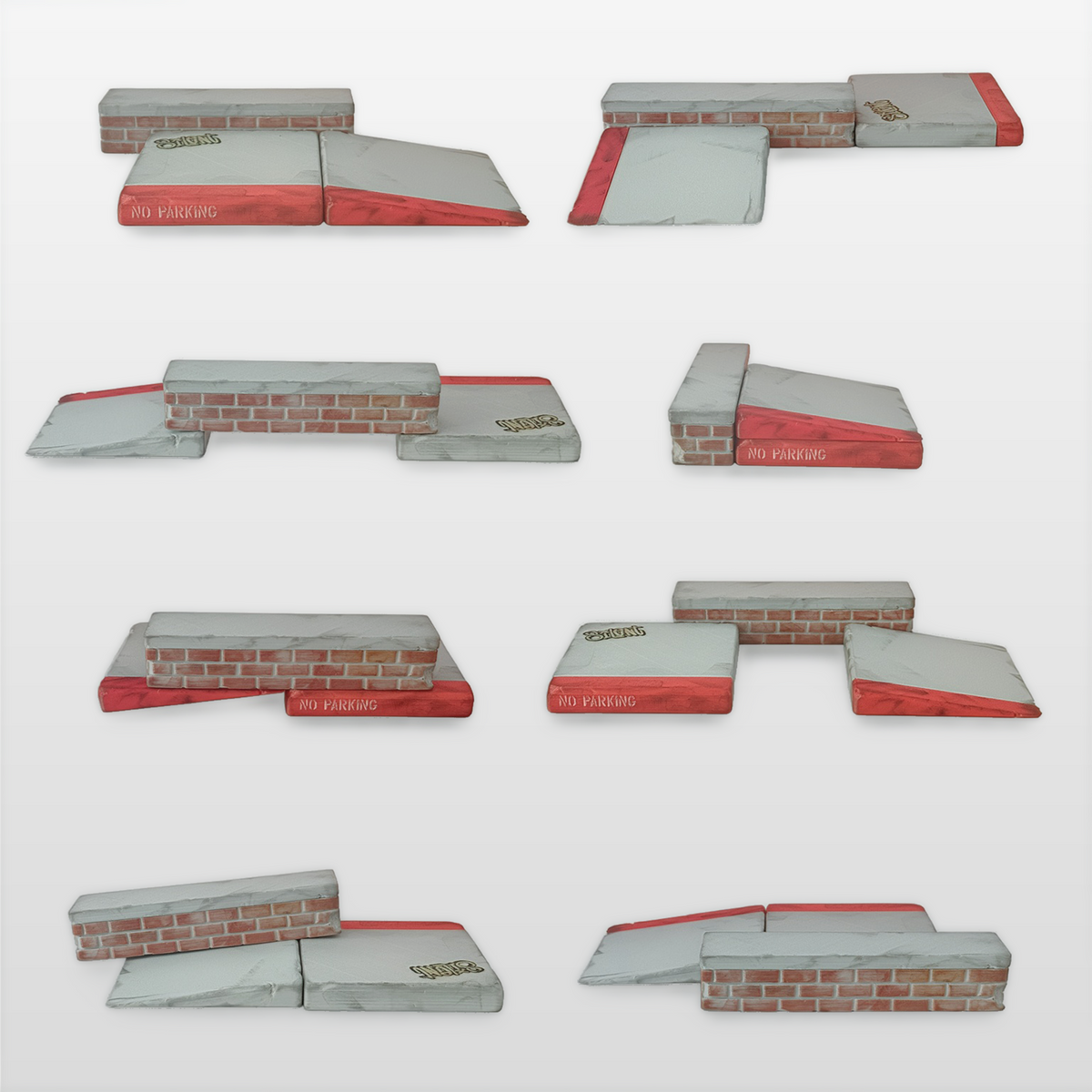 Silent Fingerboard Obstacles - Day One Bundle – Silent Obstacles