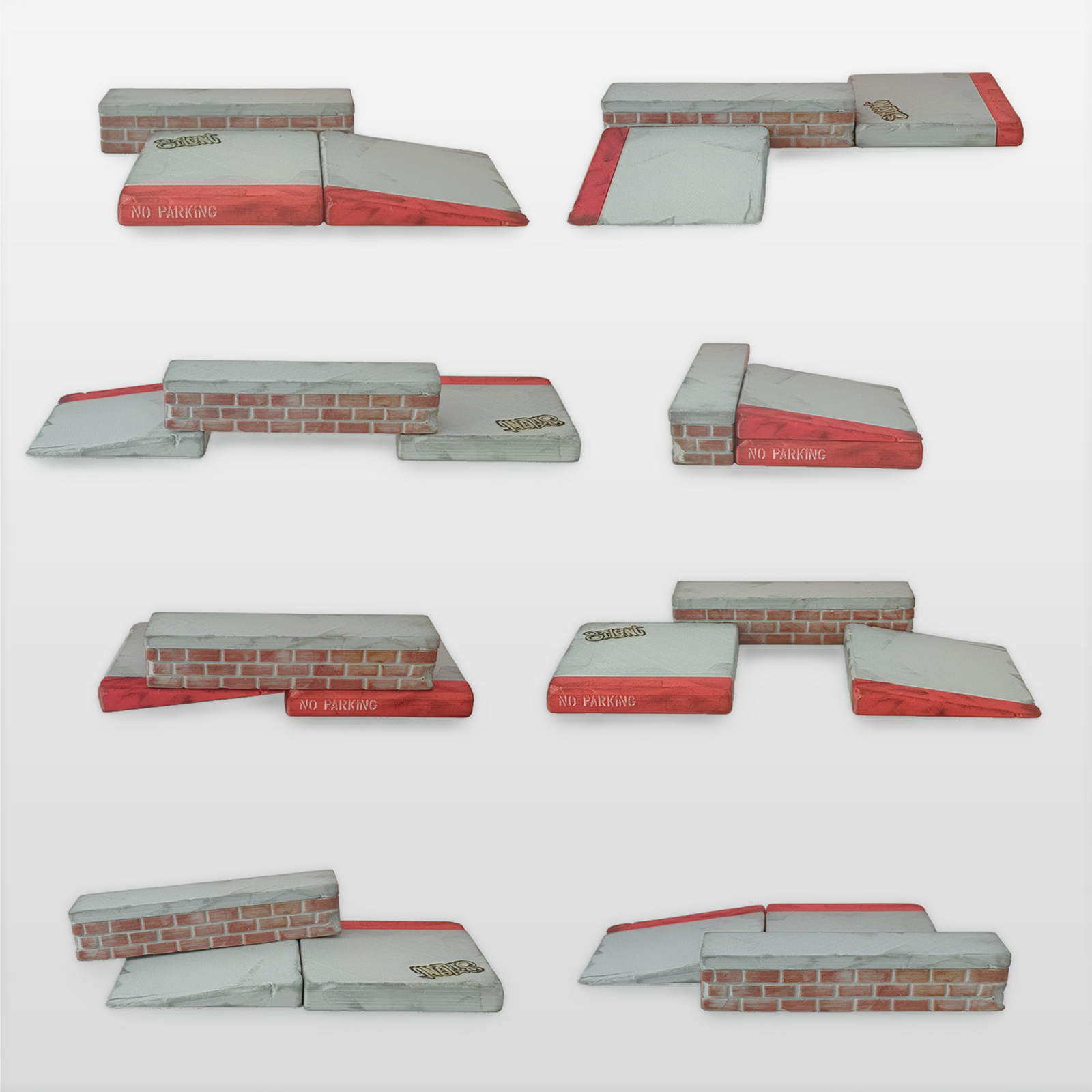 Silent Fingerboard Obstacles - Day One Bundle – Silent Obstacles